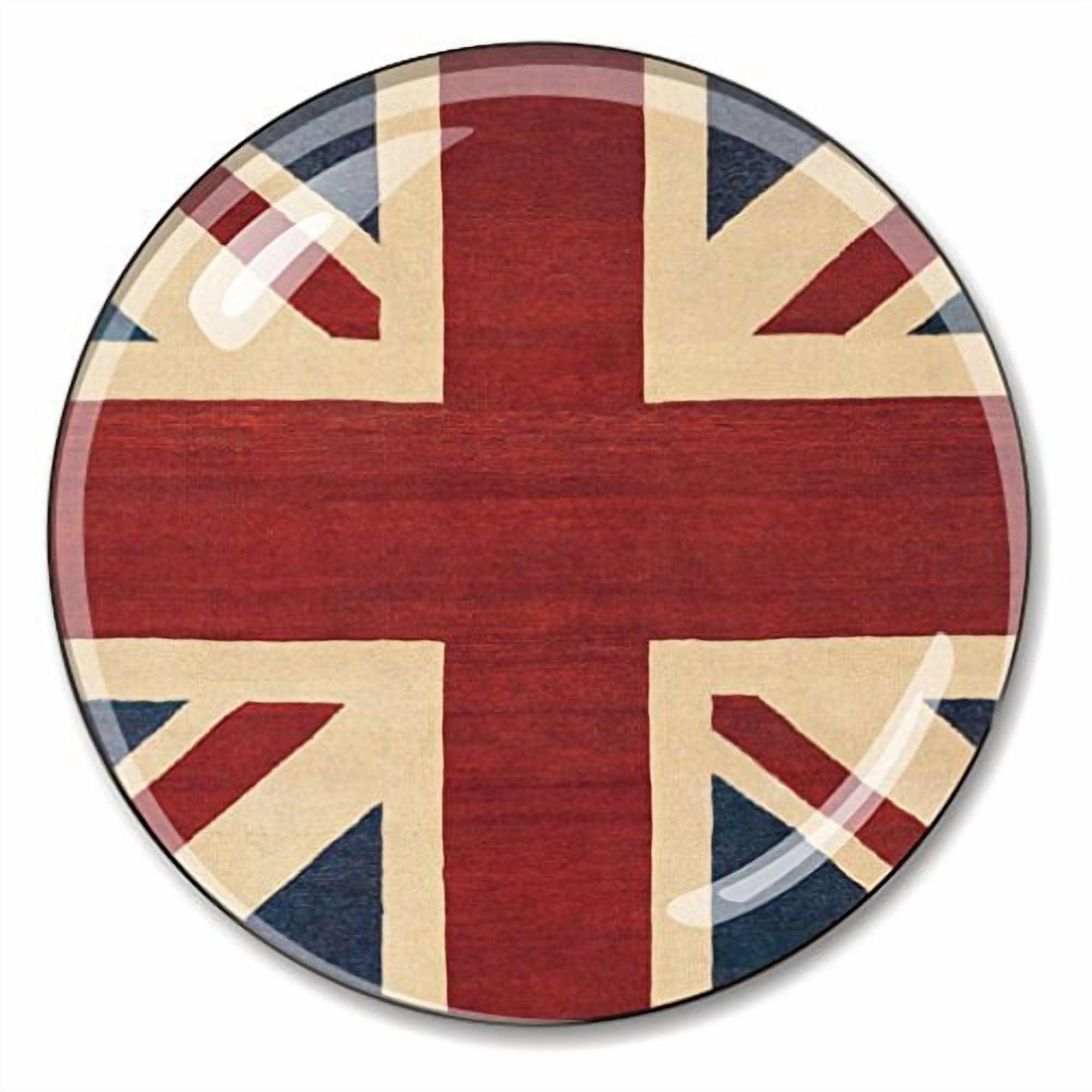 British Flag Union Jack Crystal Paperweight 3 Inches - Walmart.com