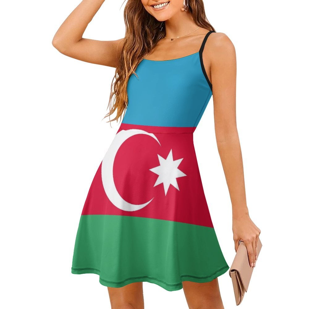 British Flag Union Jack Unique Exotic Woman's Dress Women's Sling Dress ...