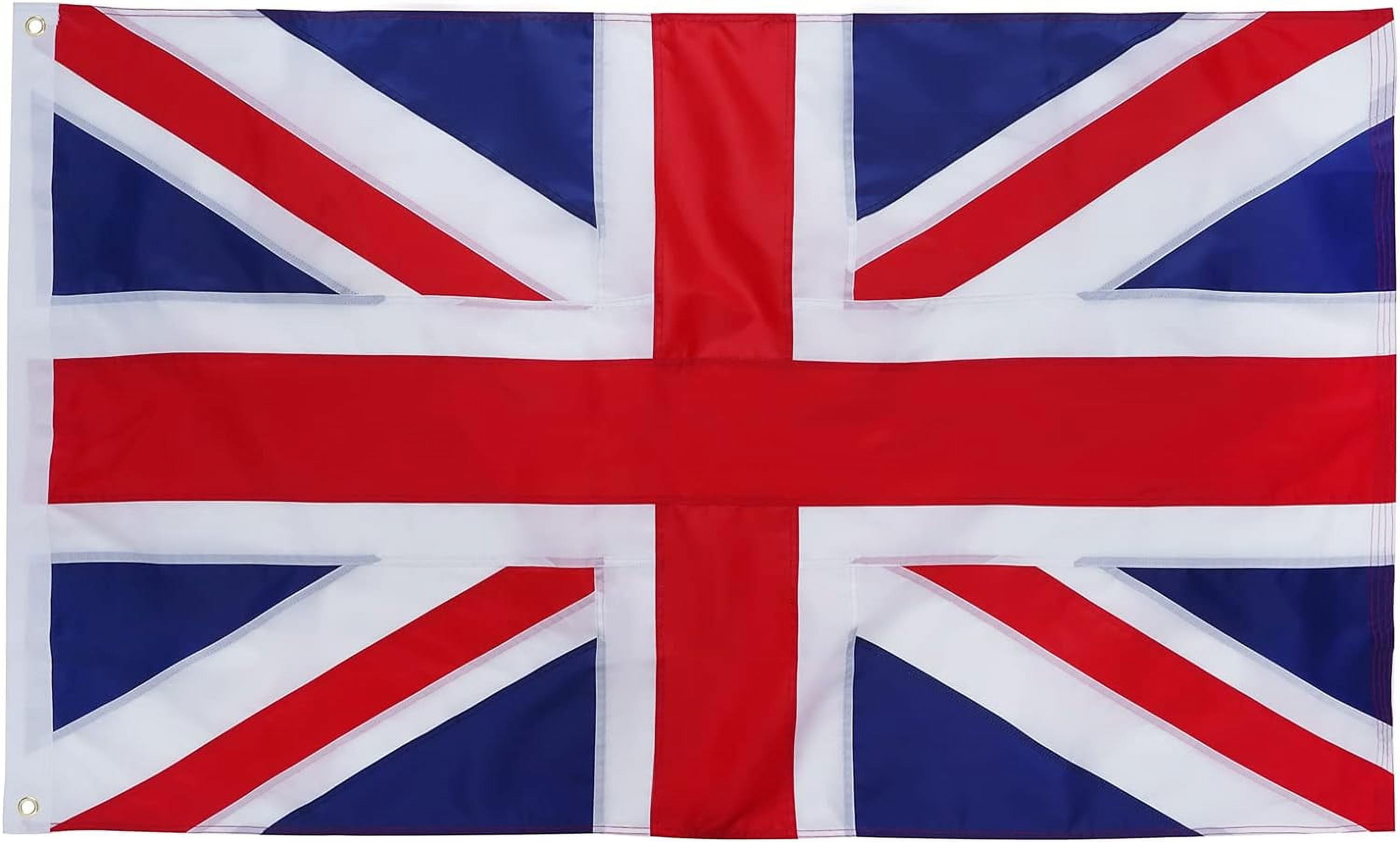 British Flag United Kingdom UK London Outdoor Flag 4x6 Feet Heavy Duty ...