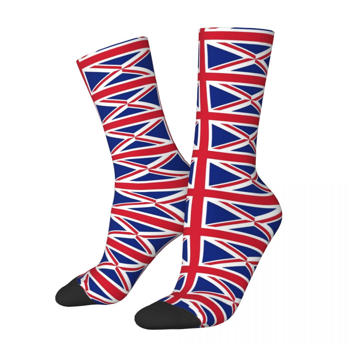 British Flags Stockings Flag Print Pattern Kawaii Socks Autumn Anti ...