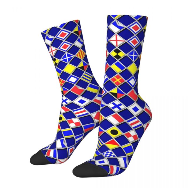 British Flags Stockings Flag Print Pattern Kawaii Socks Autumn Anti ...