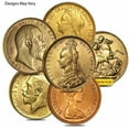 Collectible Old British Gold Sovereign Coin Avg Circ (Random Year ...