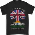 British Grown Indian Roots India Flag T-Shirt - Walmart.com