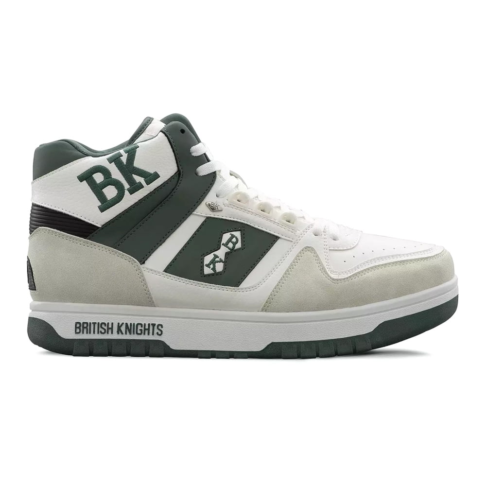 British Knights Mens Kings Sl High Top Lace Up Athletic Sneakers Casual ...