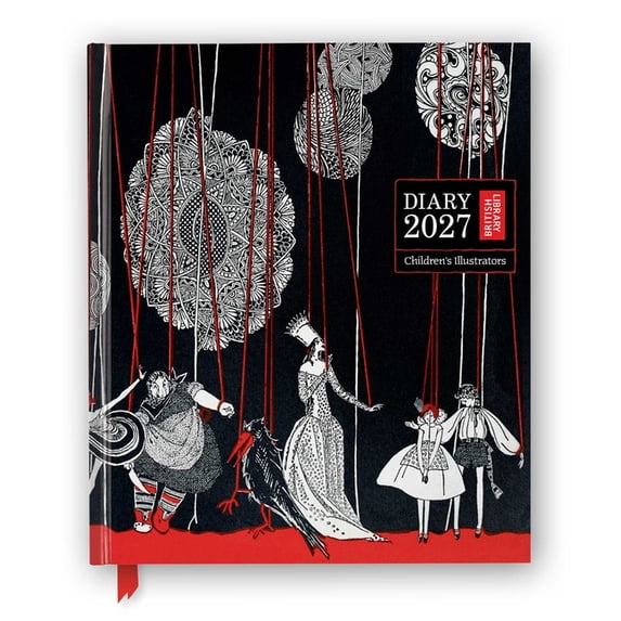 British Library: Children's Illustrators 2027 Desk Diary Planner - Week ...
