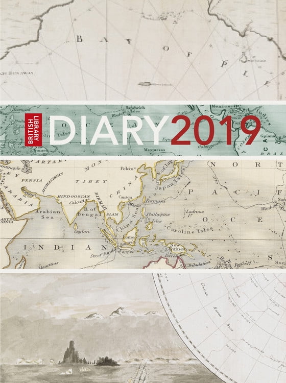 British Library Desk Diary 2019 (Diary) - Walmart.com