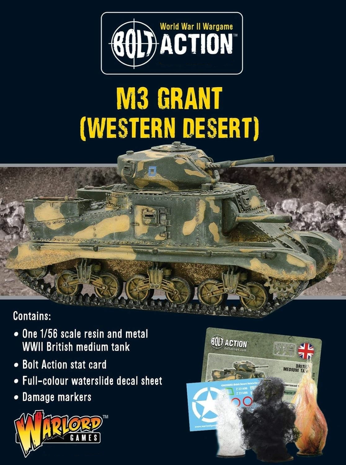 British M3 Grant (Western Desert) - Bolt Action - Walmart.com
