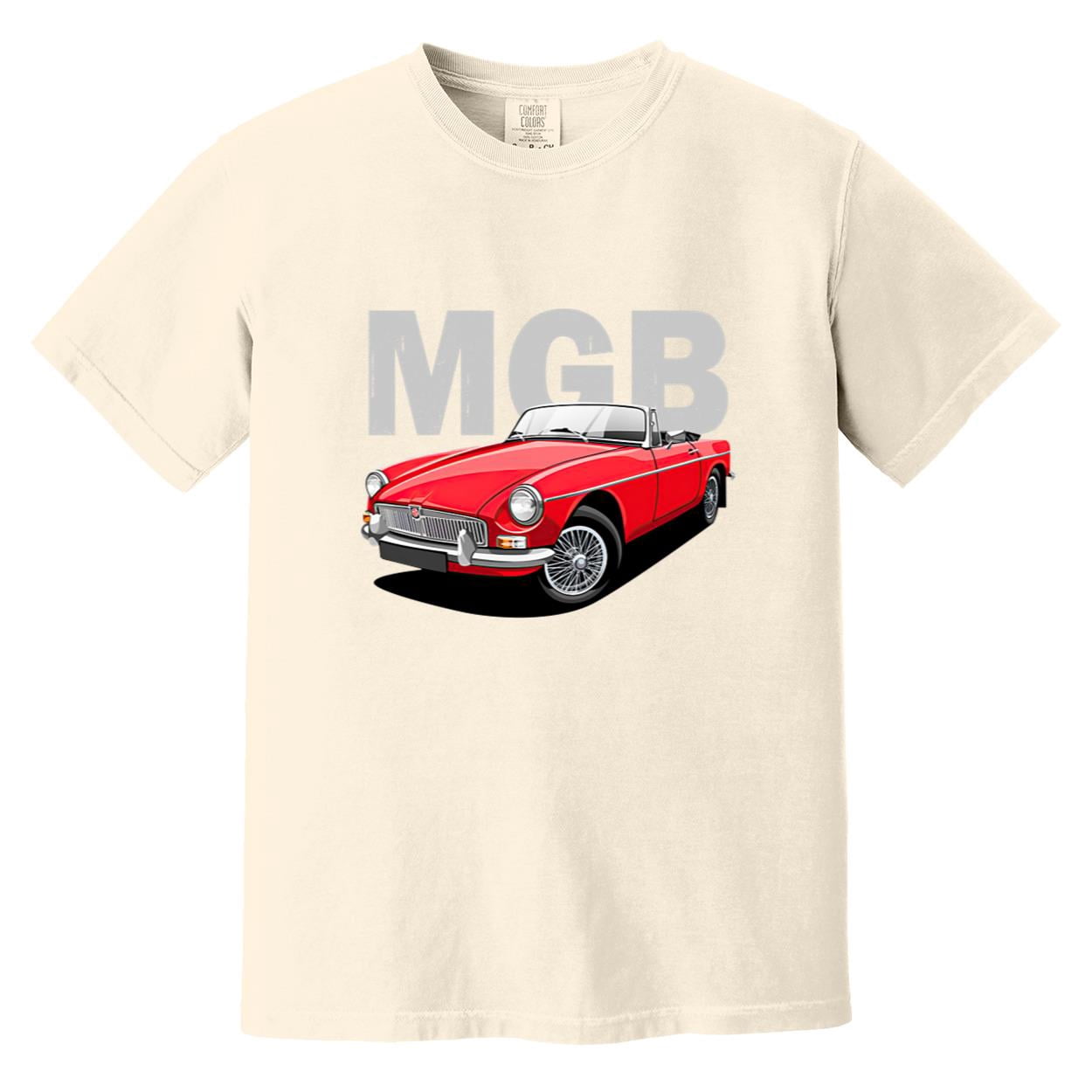 British MGB Comfort Color T-shirt for Classic Car Fans and Retro ...