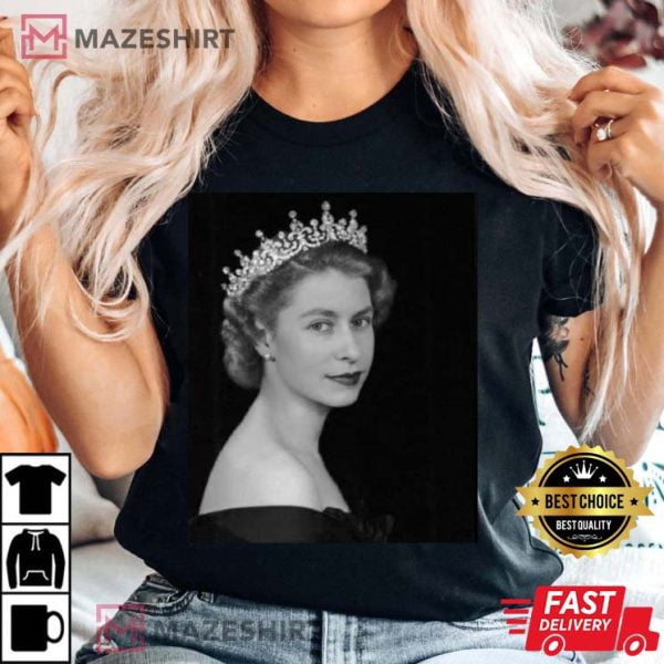 British Monarch Queen Elizabeth Men T-Shirt Women T-Shirt - Walmart.com
