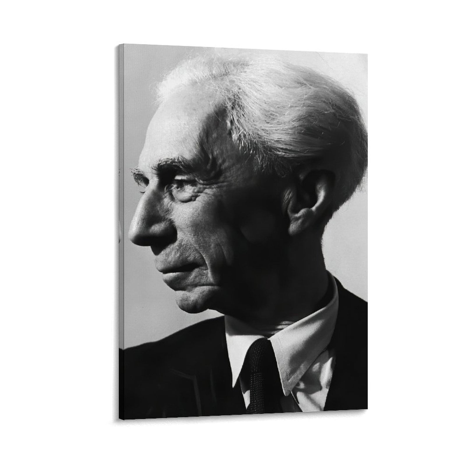 British Nobel Laureates Bertrand Russell Black And White Celebs Poster ...