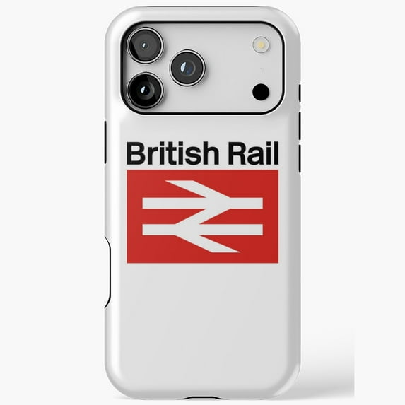 British Rail Red Box Train Logo iPhone Case 17 11 12 13 14 15 16 Pro ...