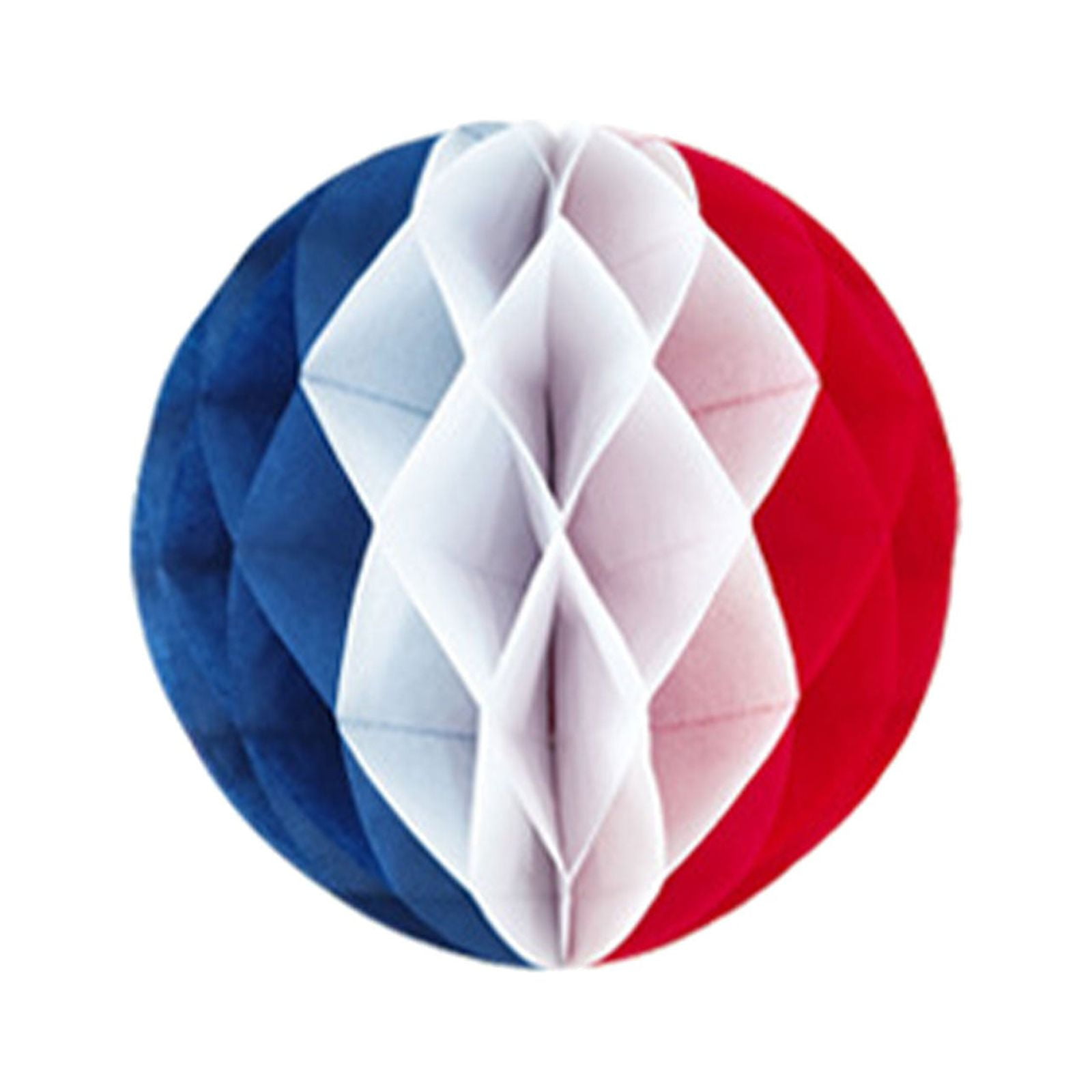British Red Blue White Flag Honeycomb Pendant - Party Decorations ...