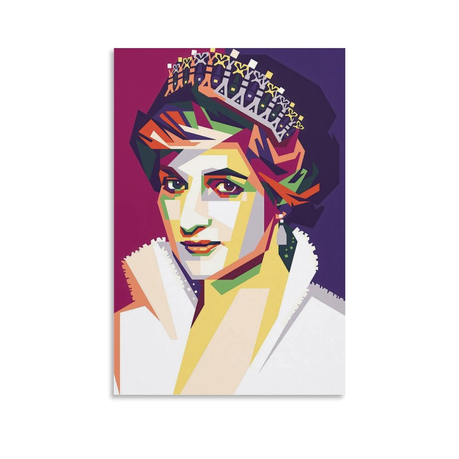 British Royal Family Princess Diana Celebrity Poster Print Photo Art ...