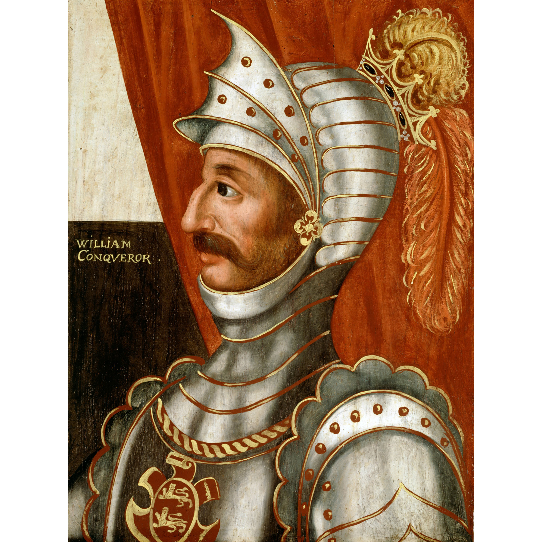 British School William The Conqueror Extra Large Art Print Wall Mural ...