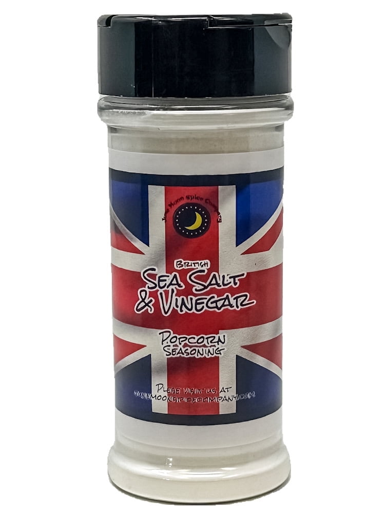 June Moon Spice British Sea Salt & Vinegar Popcorn Seasoning 5.5 fl oz ...