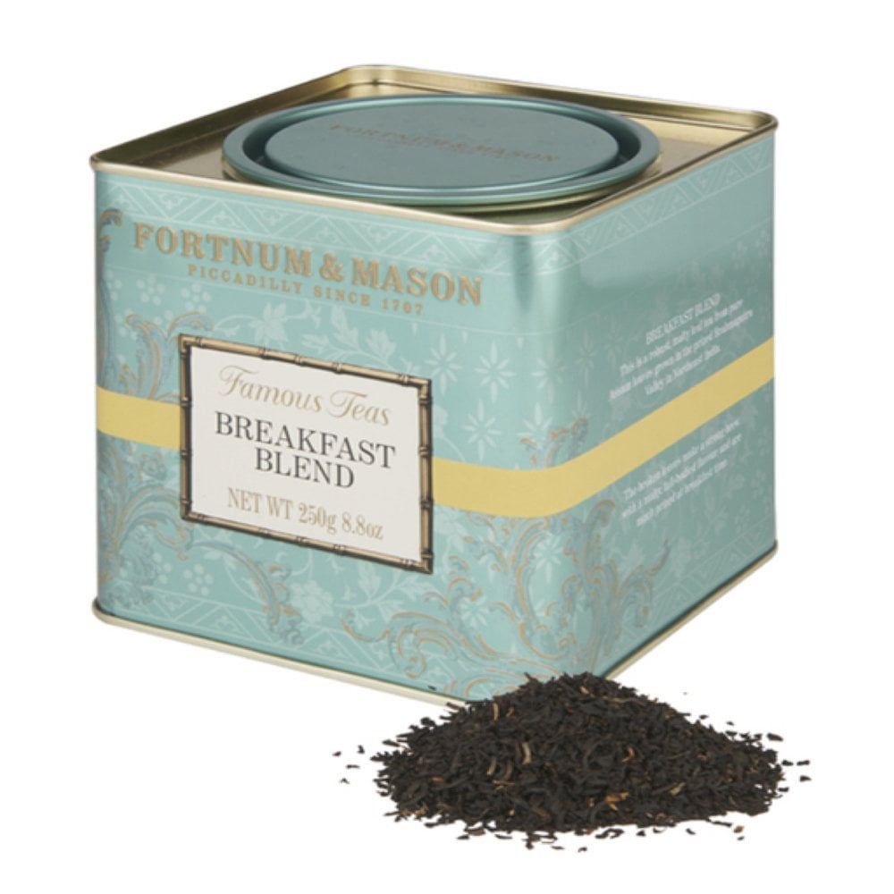 British Tea, Breakfast Blend 250g Loose English Tea in a Gift Tin Caddy ...
