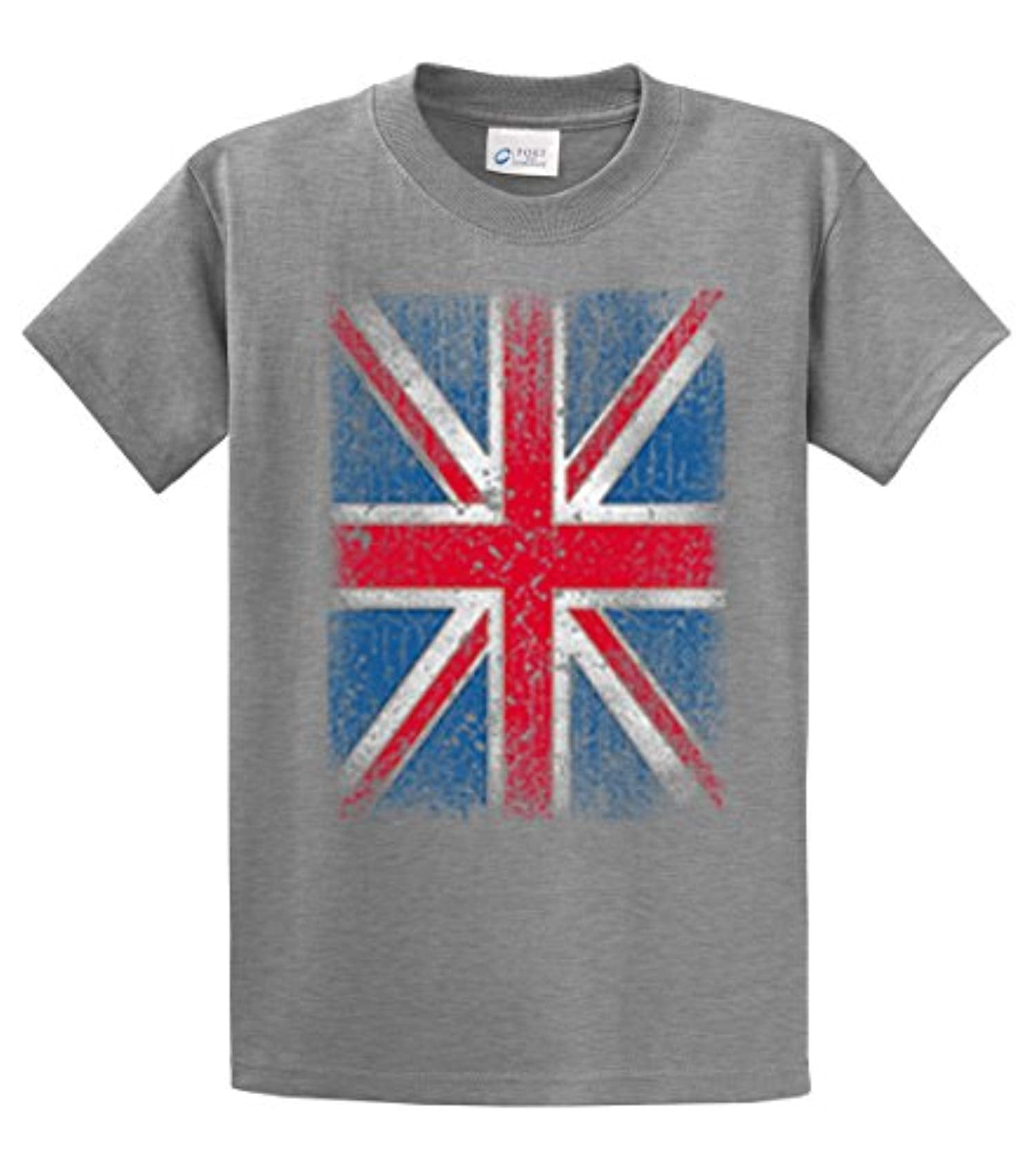British UK Flag Distressed Flag United Kingdom Union Jack Men's Retro ...