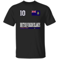 British Virgin Islands Flag Emblem British Pride Proud Men Women Soccer ...