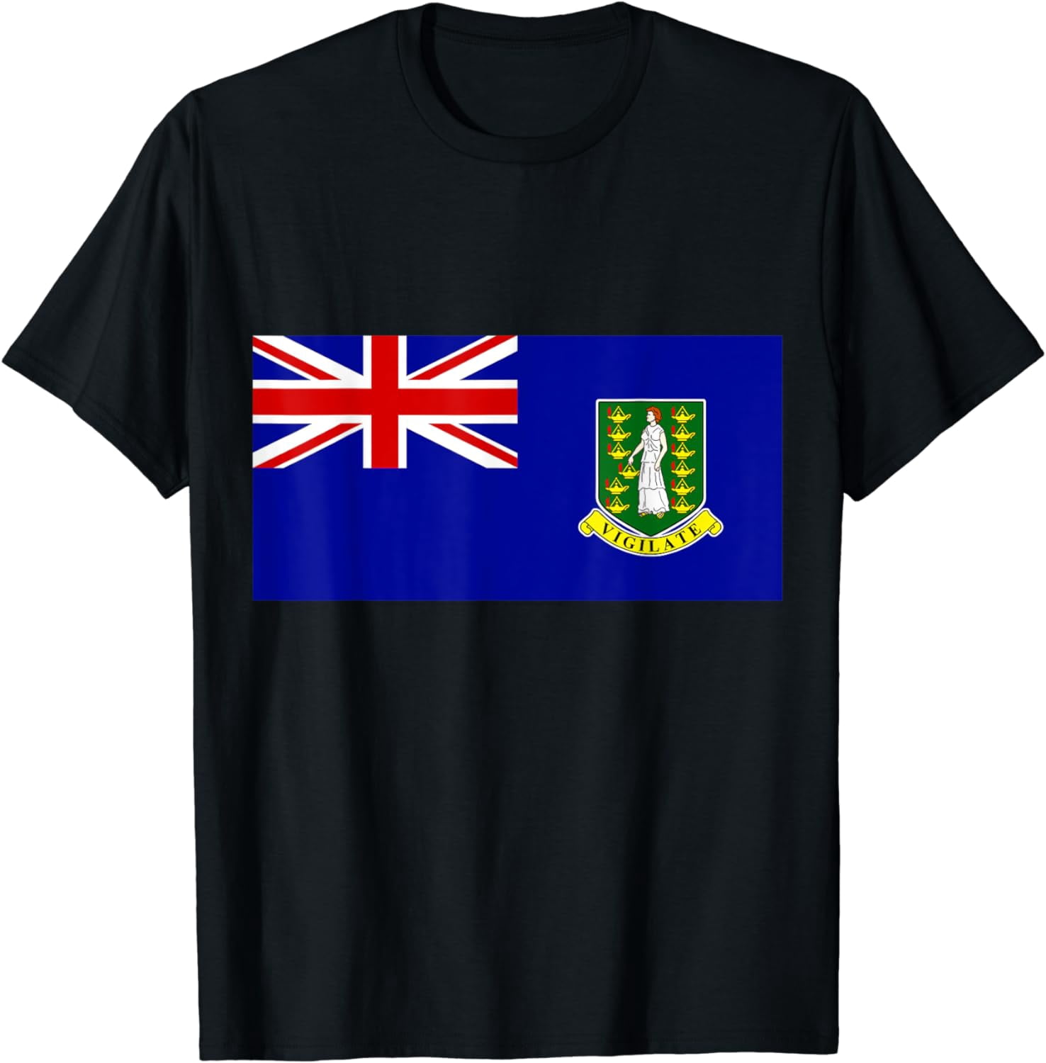 British Virgin Islands Flag T-Shirt - Walmart.com