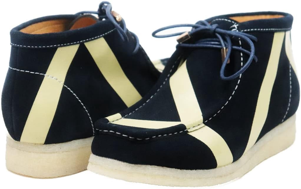 British Walkers Stripe Men's Lace up Boot Suede - Walmart.com