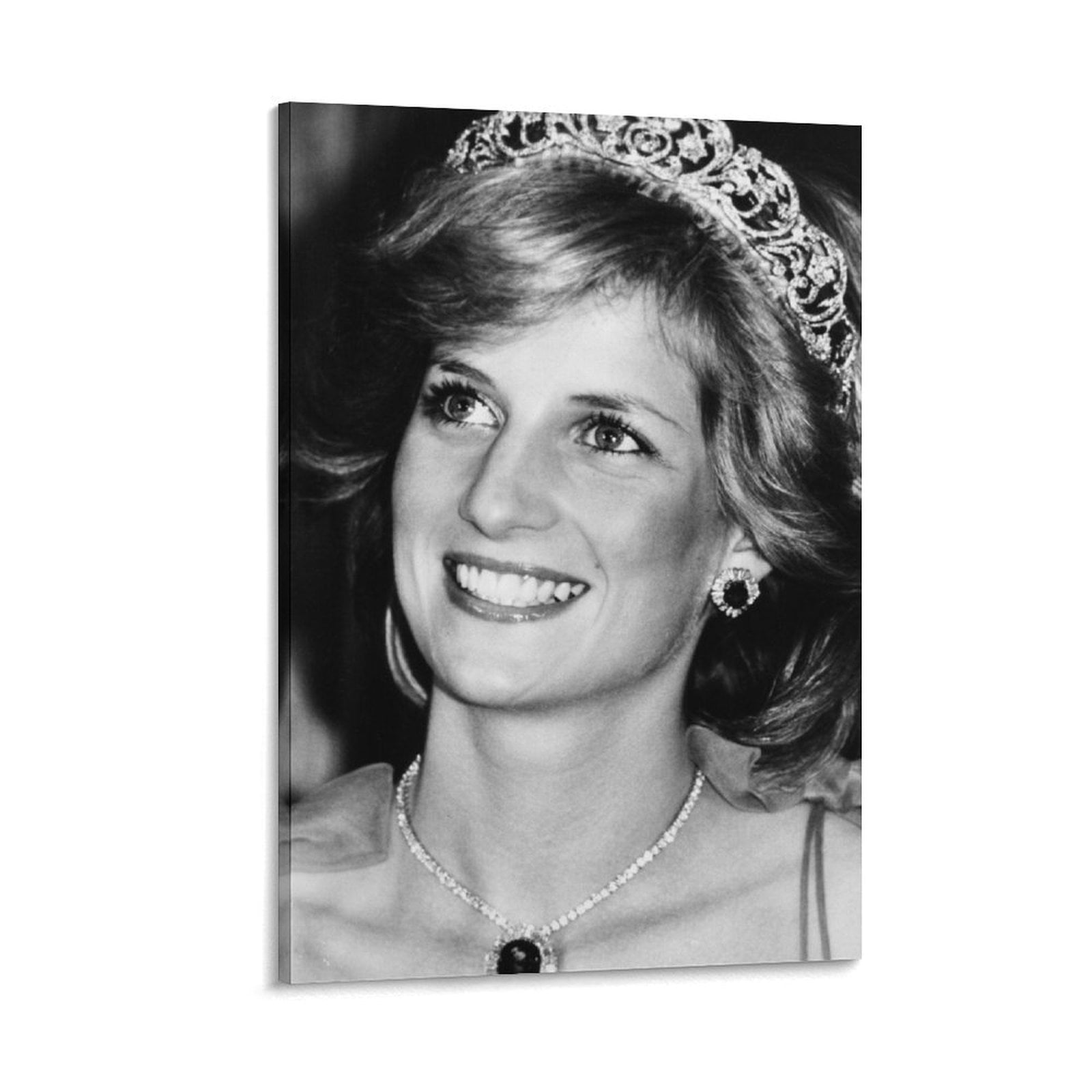 British Women Activists Princess Diana Retro Poster Artworks Canvas ...