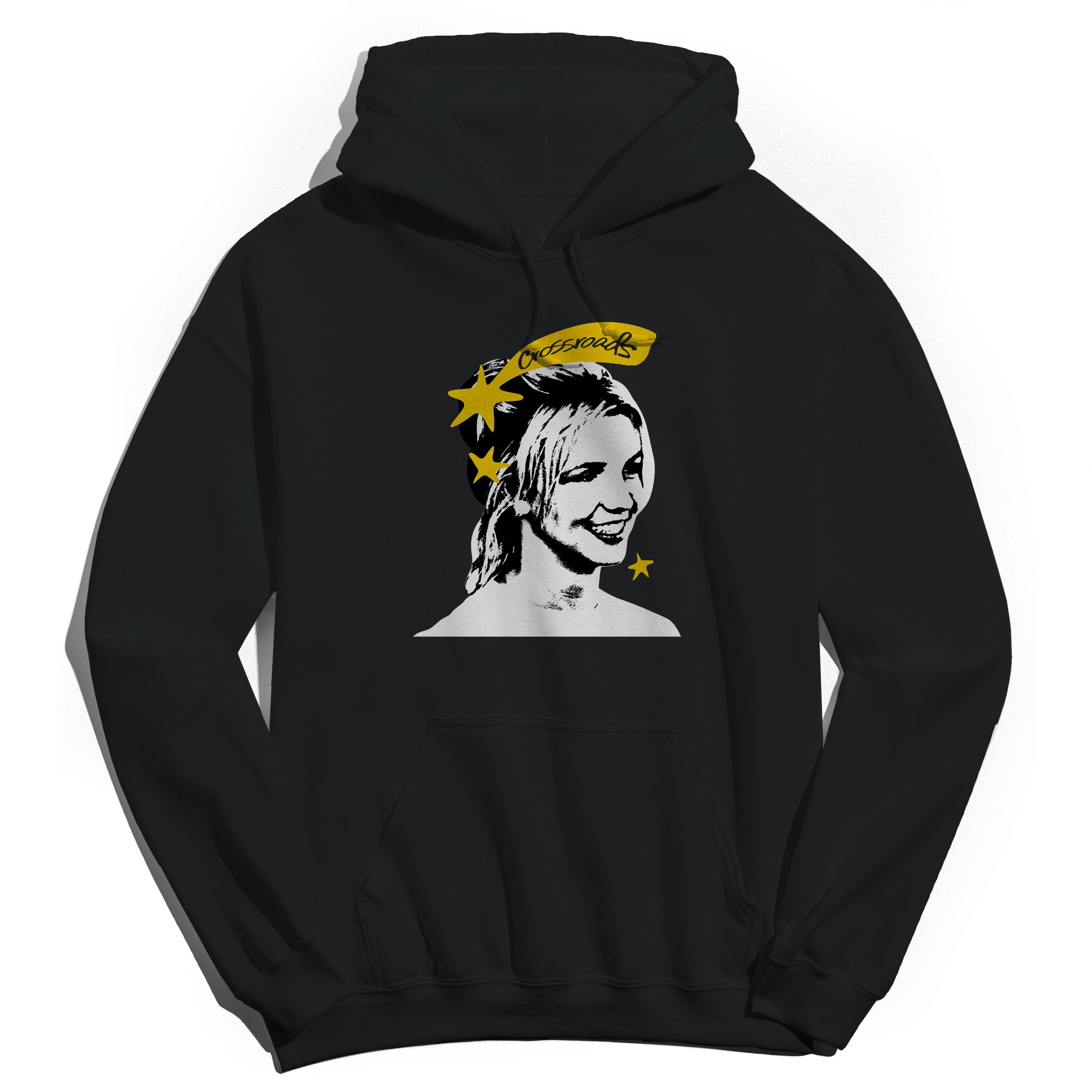 Britney Spears Crossroads Star Graphic Black Men's Cotton Pullover ...