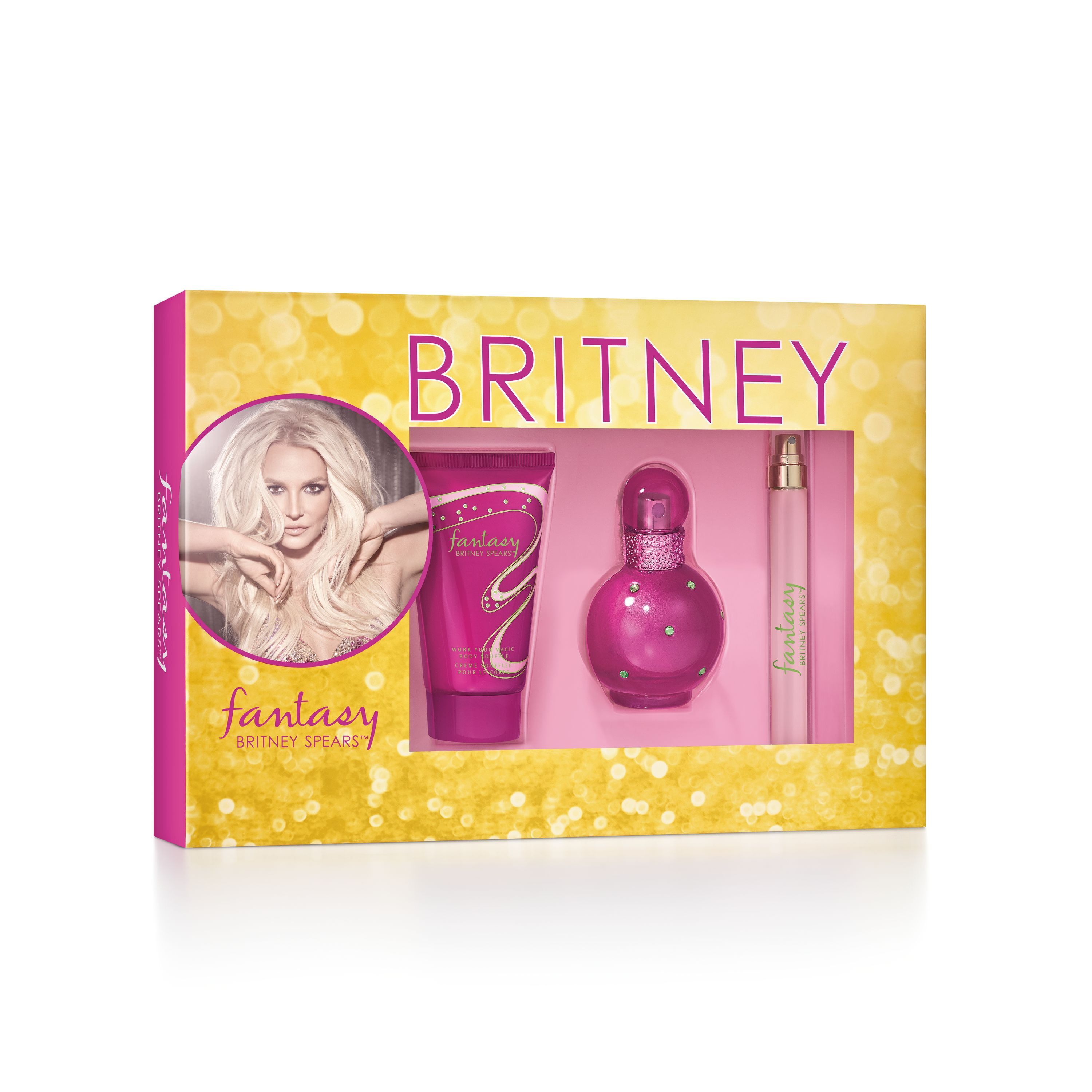 Britney Spears Fantasy Fragrance Gift Set For Women, 3 Pc - Walmart.com
