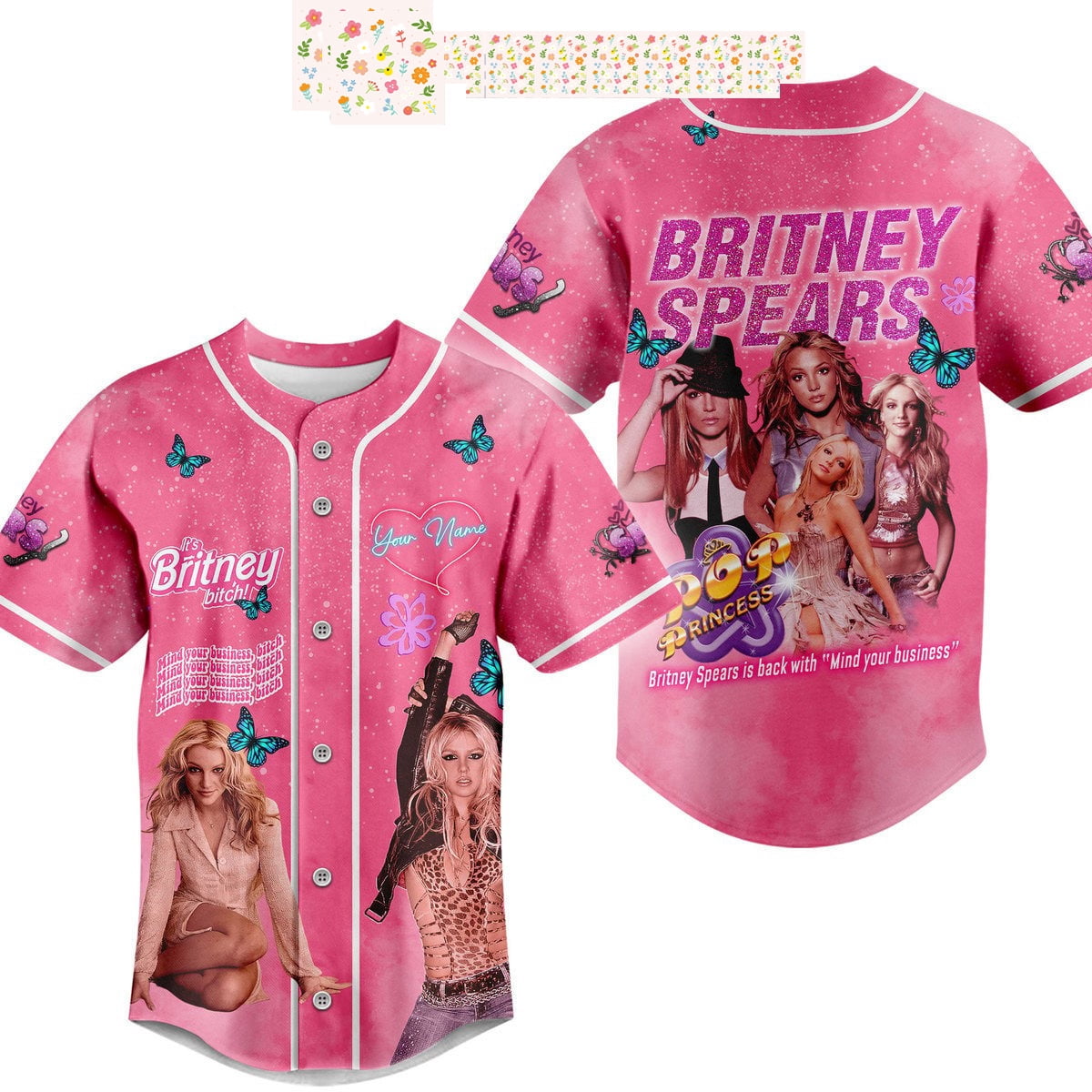 Britney Spears Is Back With Mind Your Business Personalized Baseball ...