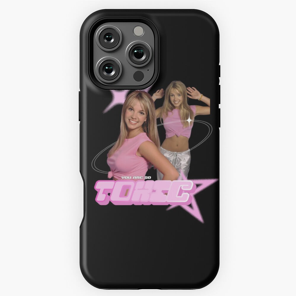 Britney Spears So Toxic Pop Music Phone Case for iPhone 16 15 14 13 12 ...
