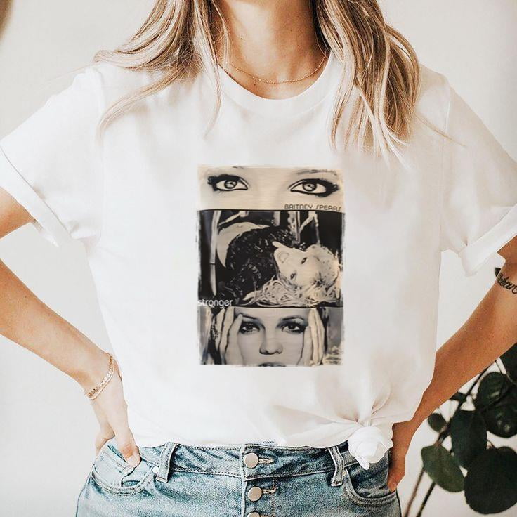 Britney Spears Stronger T Shirt Mens Womens All Sizes Pop Music Icon Fan Apparel V1130807, for ...