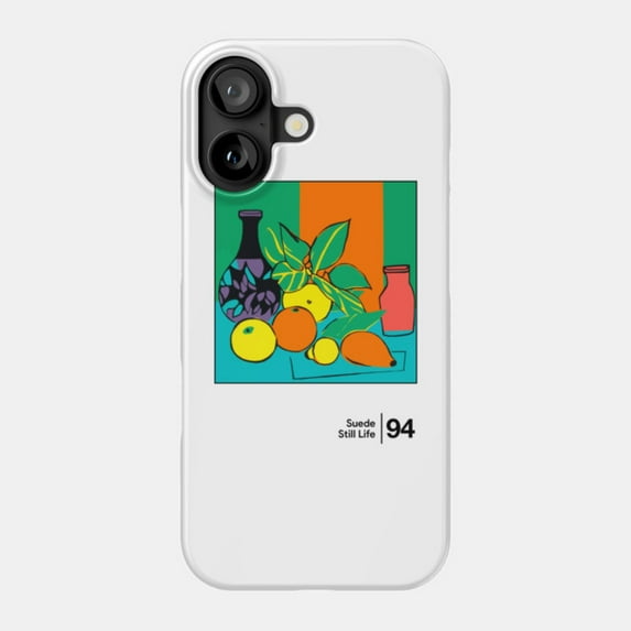 Britpop Album Still Life Minimalist Illustration Case for iPhone 11,12 ...