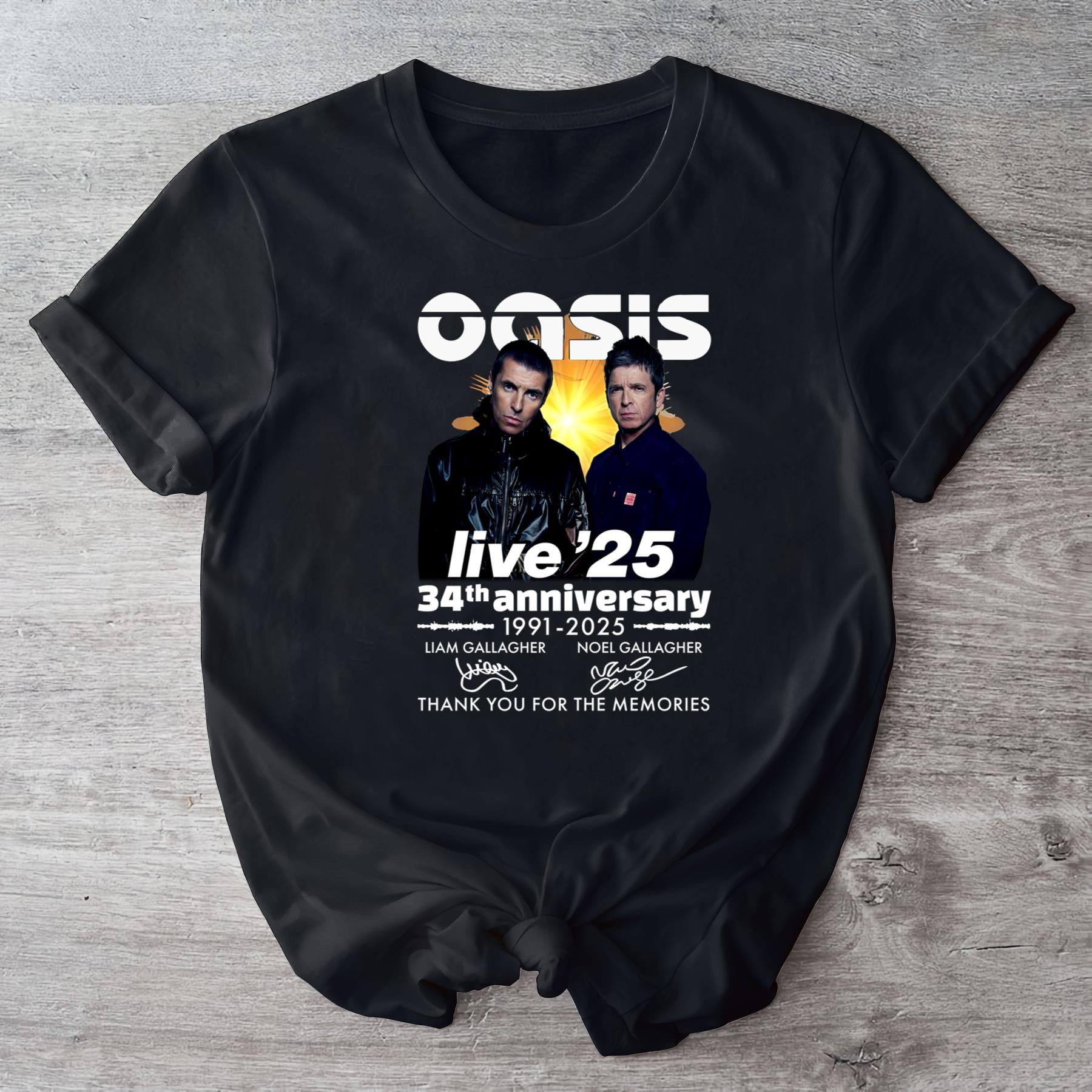 Britpop Era 90s Band Tribute Shirt, 34-Year Anniversary Music Fan Tee, Retro Sound Vibe-TH18076 ...
