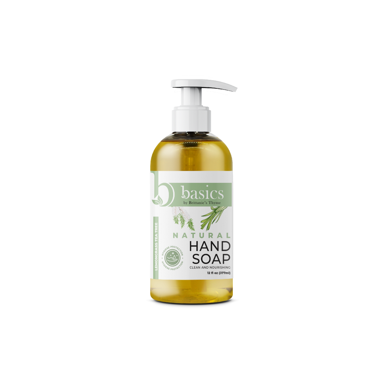 Brittanie's Thyme - Hand Soap Basic Lemon grass Tree - Case of 6-12 FZ ...