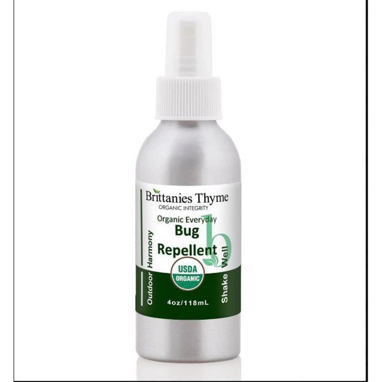 Brittanies Thyme 2421717 4 oz Aluminum Organic Bug Repellent Spray ...