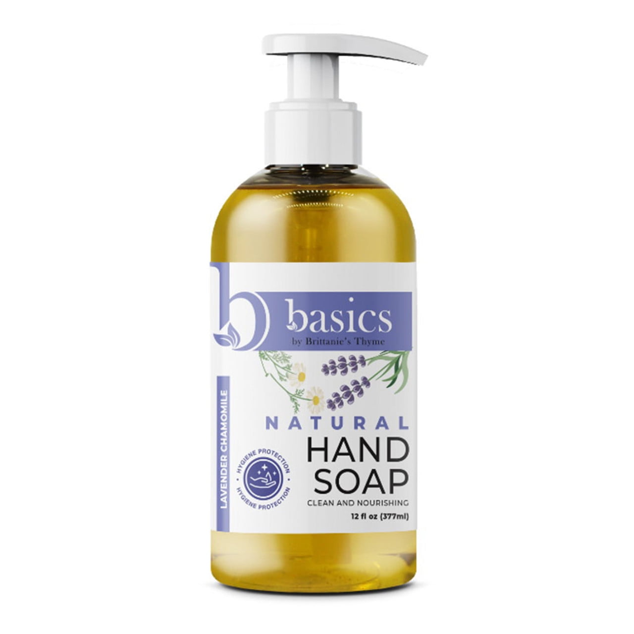Brittanies Thyme Basics Lavender Chamomile Natural Hand Soap, 12 Oz, 2 ...
