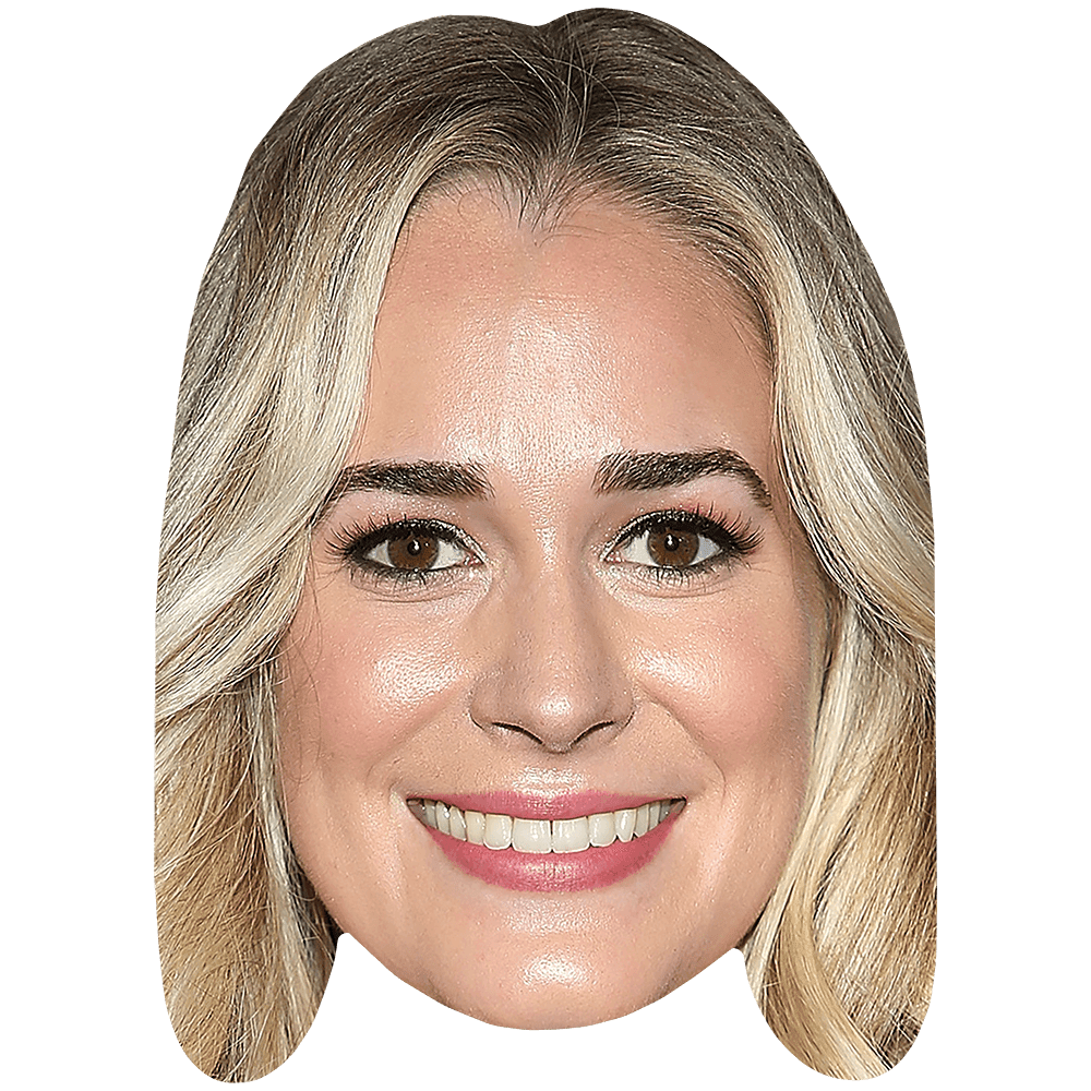 Brittany Bristow (Smile) Big Head. Larger than life mask. - Walmart.com