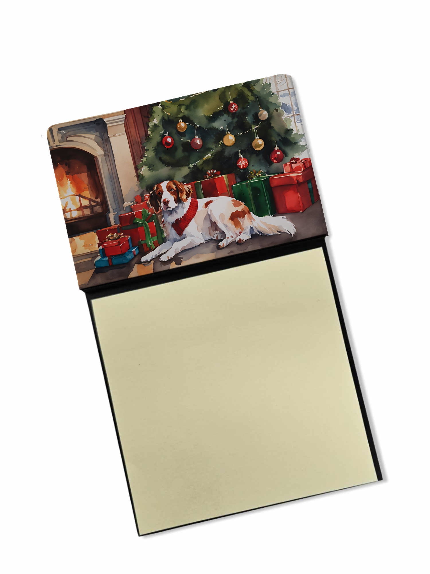 Brittany Cozy Christmas Sticky Note Holder 3.25 in x 5.25 in - Walmart.com