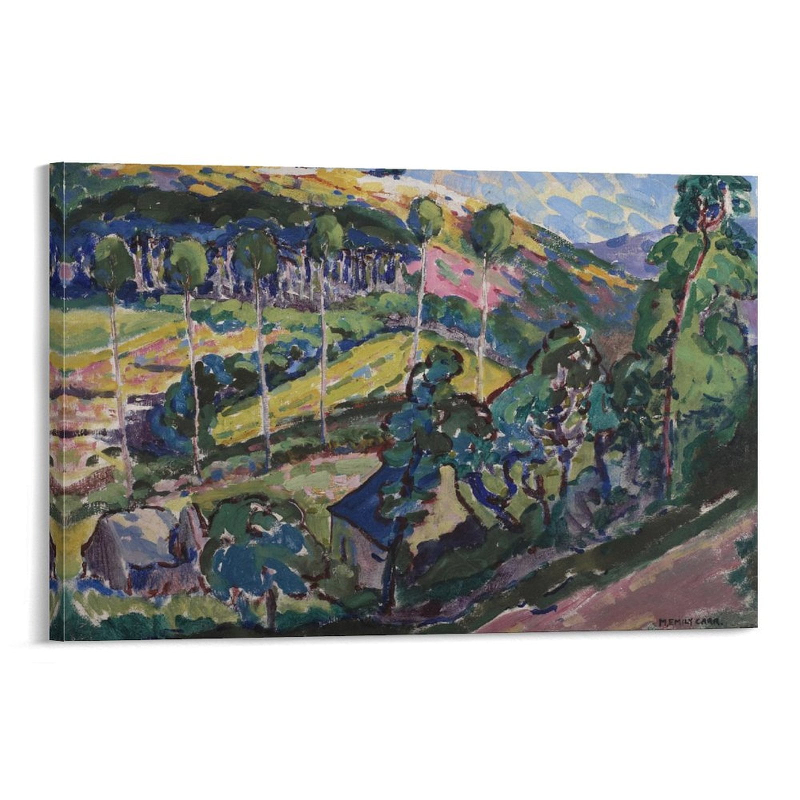 Brittany Landscape Emily Carr Painter Poster Artworks Picture Print ...