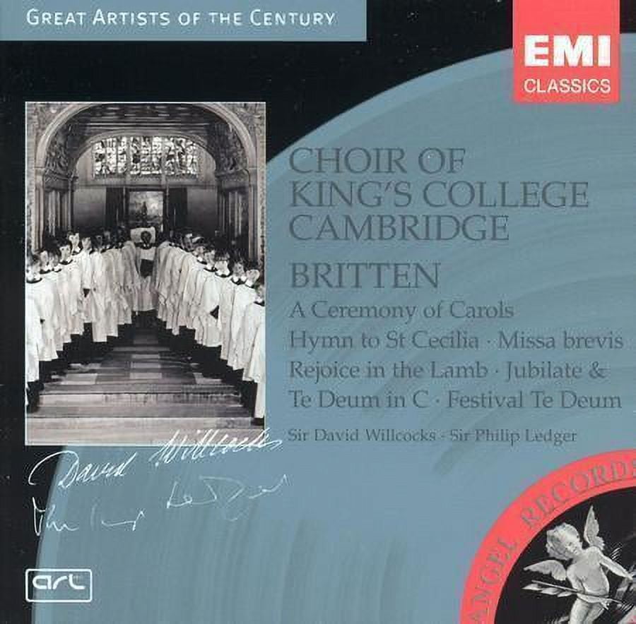 Pre-Owned Britten: A Ceremony of Carols; Hymn to St. Cecilia; etc. (CD ...
