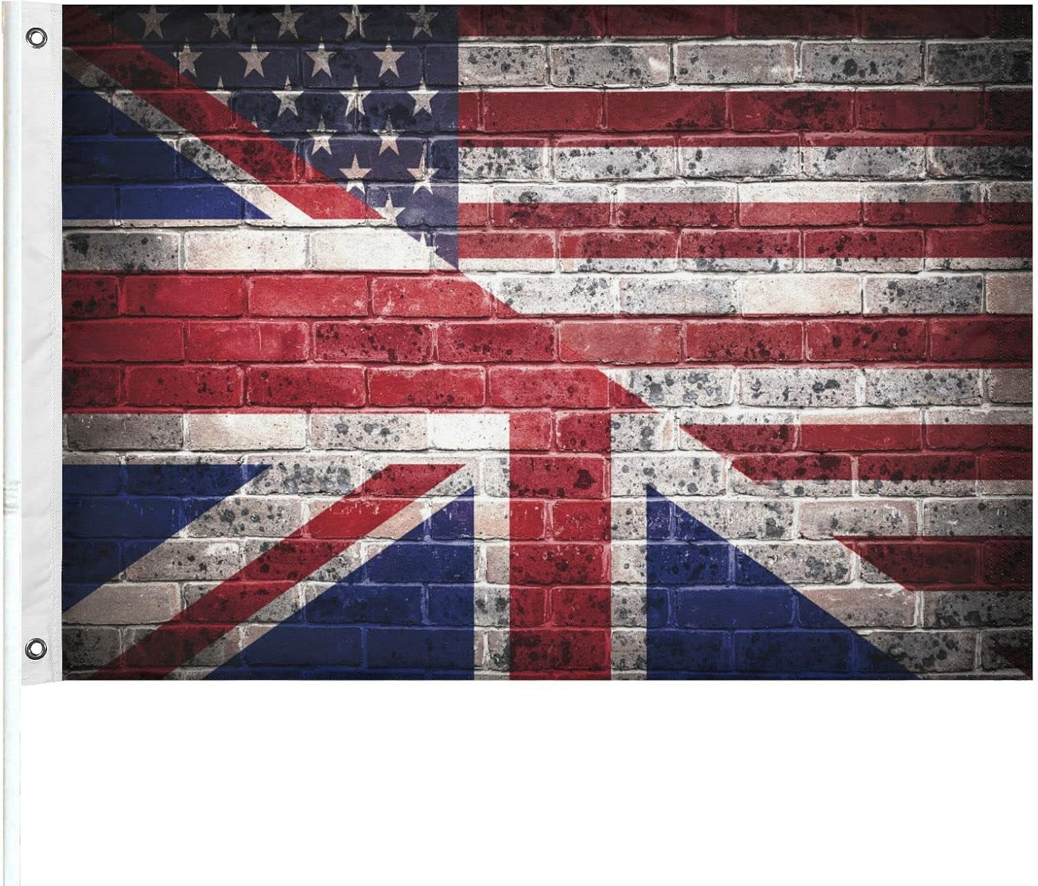 Britten America Flag Outdoor Garden Flag for Outside Funny Flags with ...