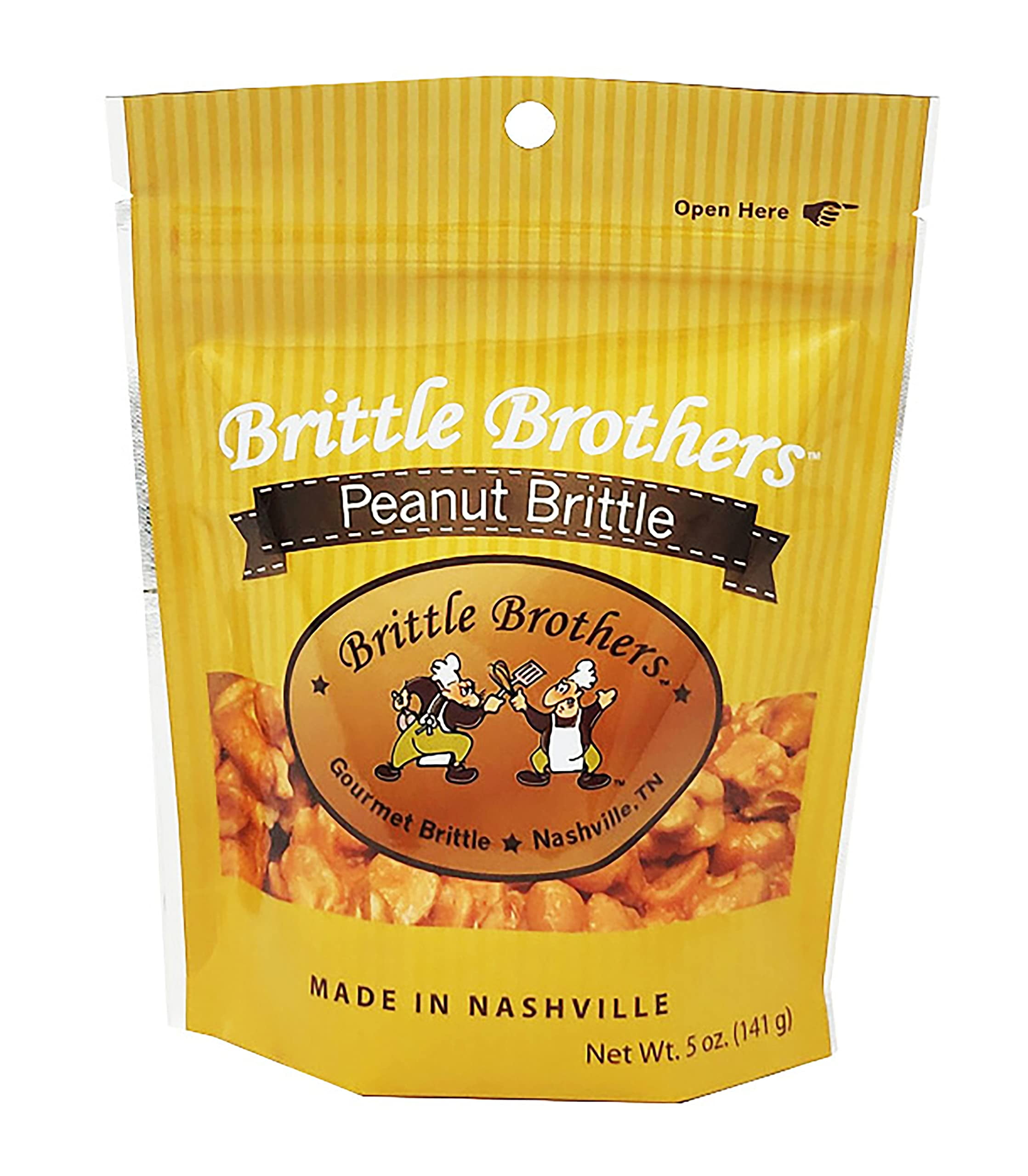 Brittle Brothers Peanut Brittle, 5 OunceRDC33 - Walmart.com