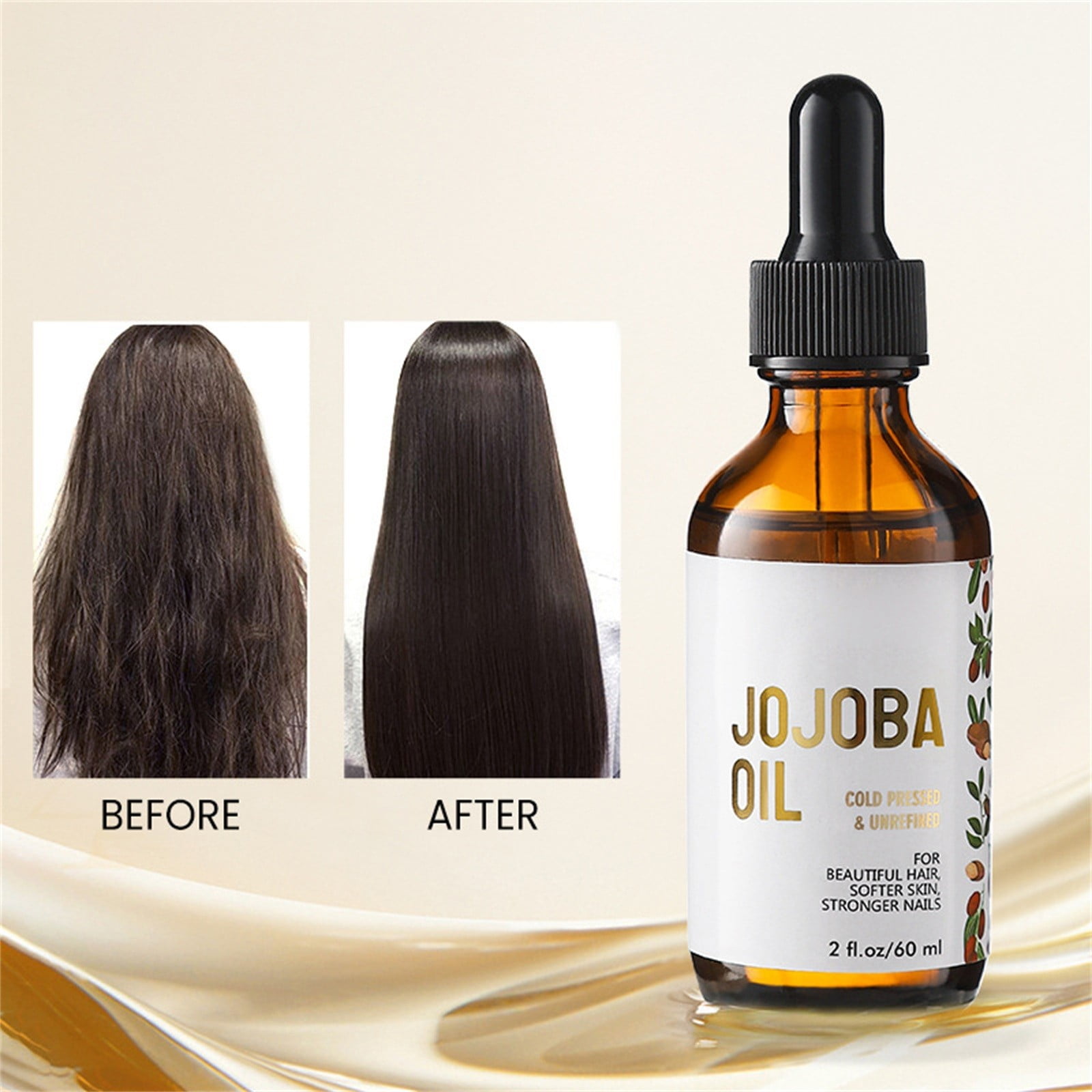 Brittle Nail Treatment Oil Nail Recovery Oil Jojoba Oil for Hair, Face ...