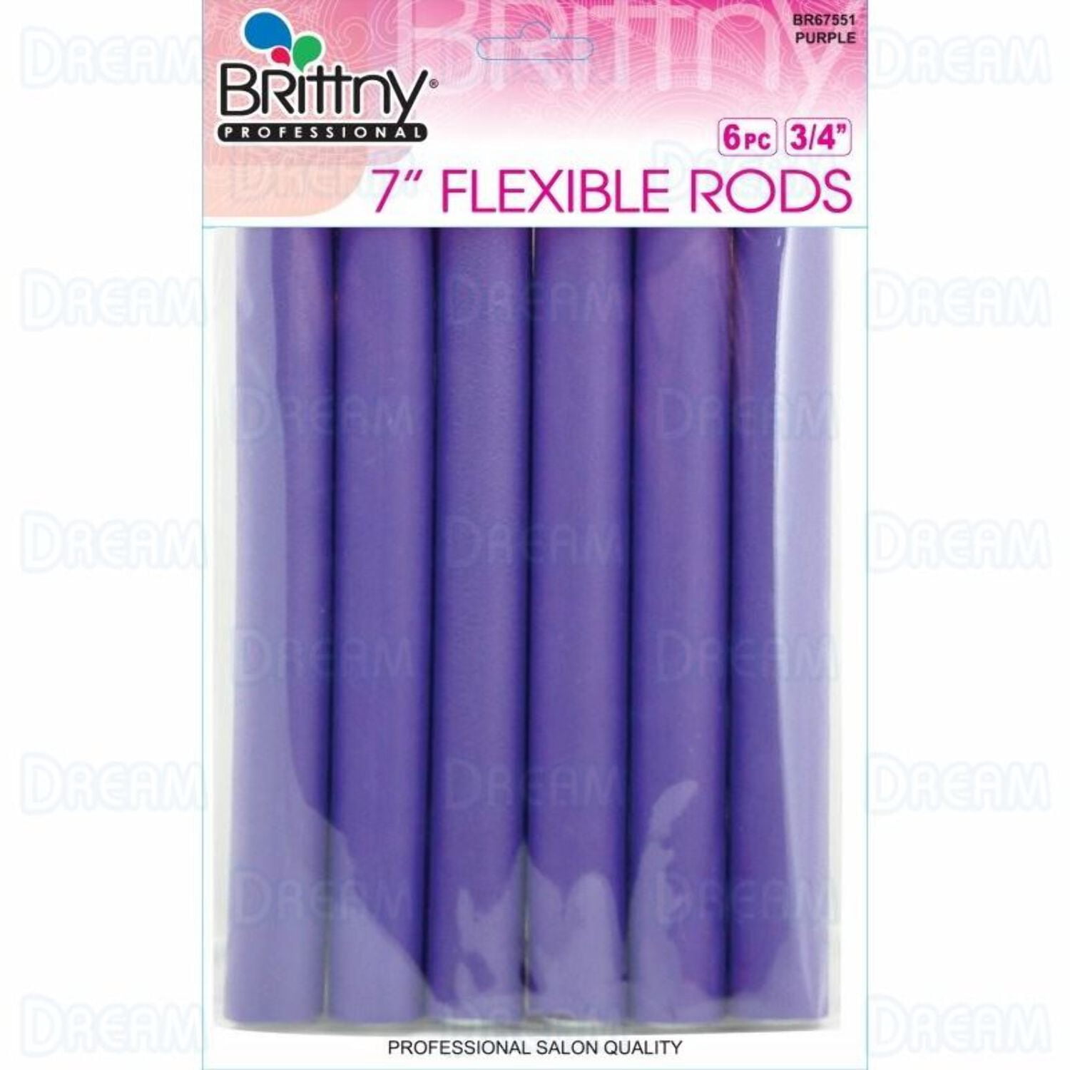 Brittny - 3/4" x 7" Flexible Rods 6PCs - Walmart.com