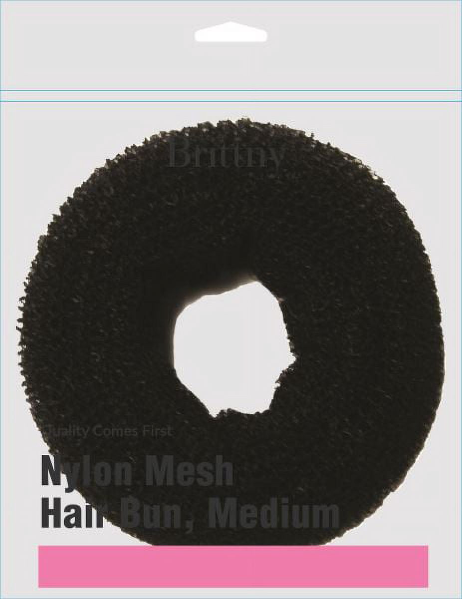Brittny Foam Nylon Mesh Hair Bun - Walmart.com