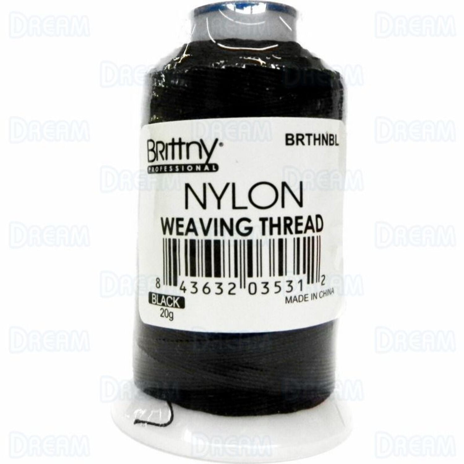 Brittny Nylon Weaving Thread, 20G, Black, for Hair Accessories ...