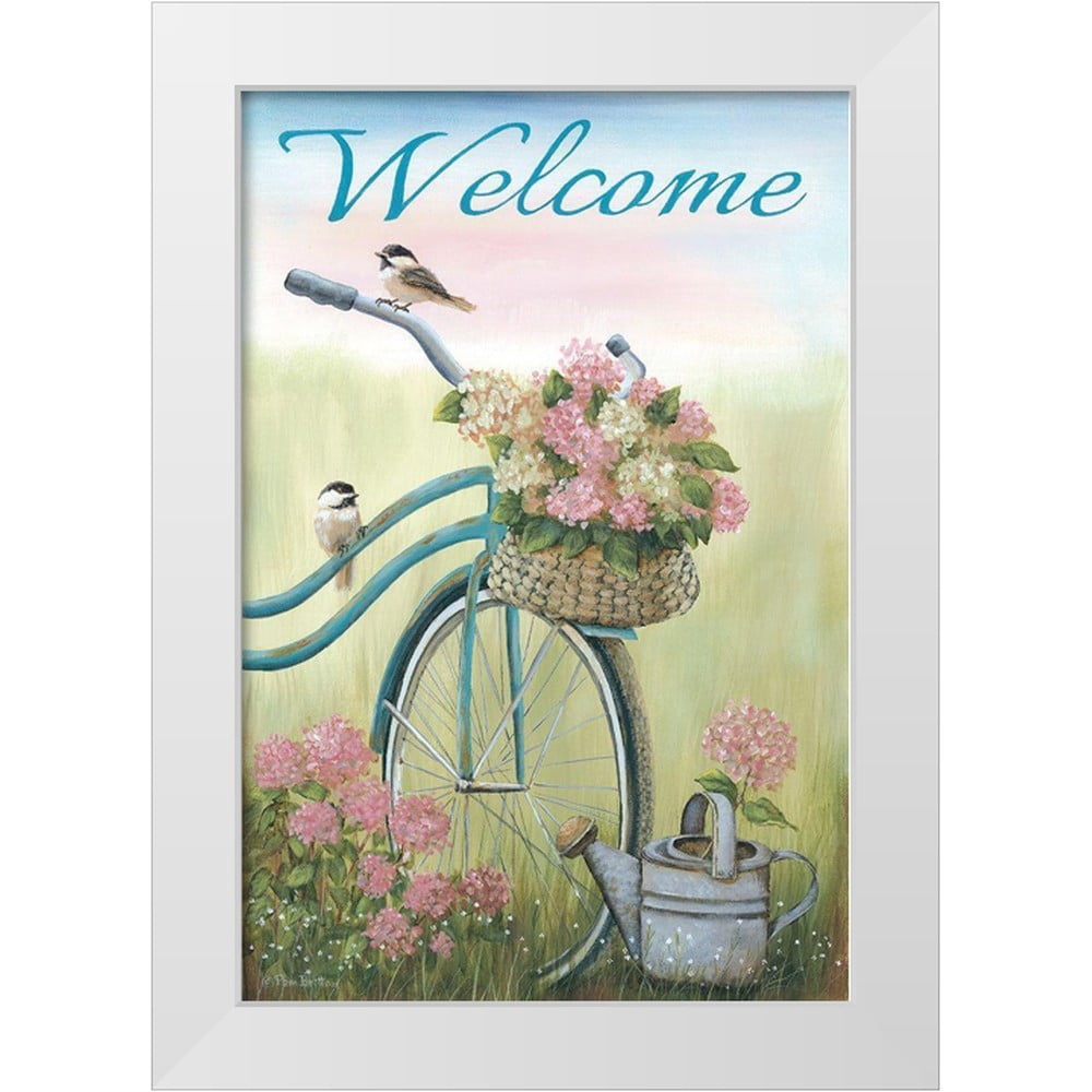 Britton, Pam 11x14 White Modern Wood Framed Museum Art Print Titled ...