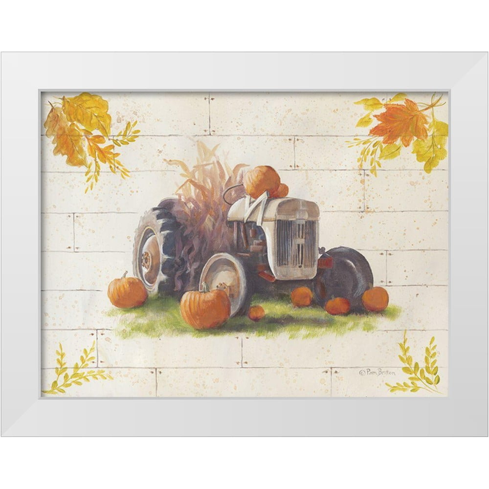 Britton, Pam 14x12 White Modern Wood Framed Museum Art Print Titled ...