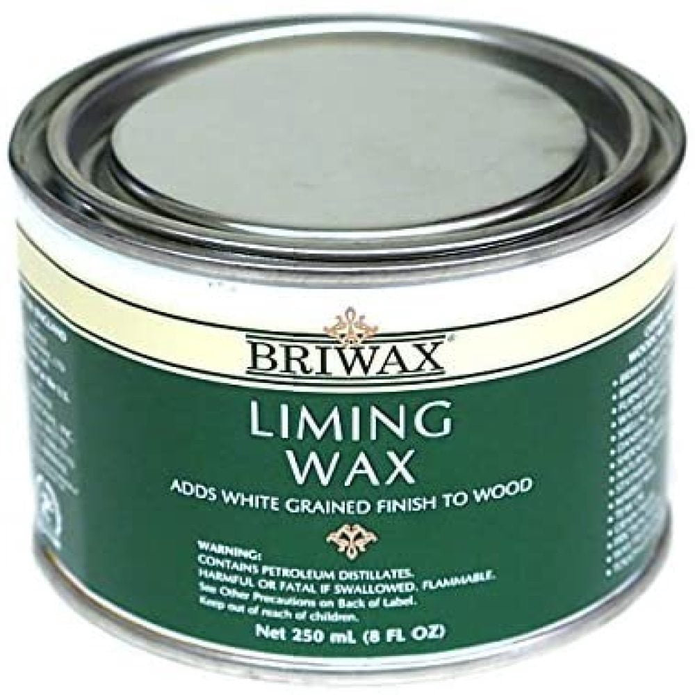 Briwax Liming Wax Adds White Grained Finish to Wood, 8 Fl. Oz ...