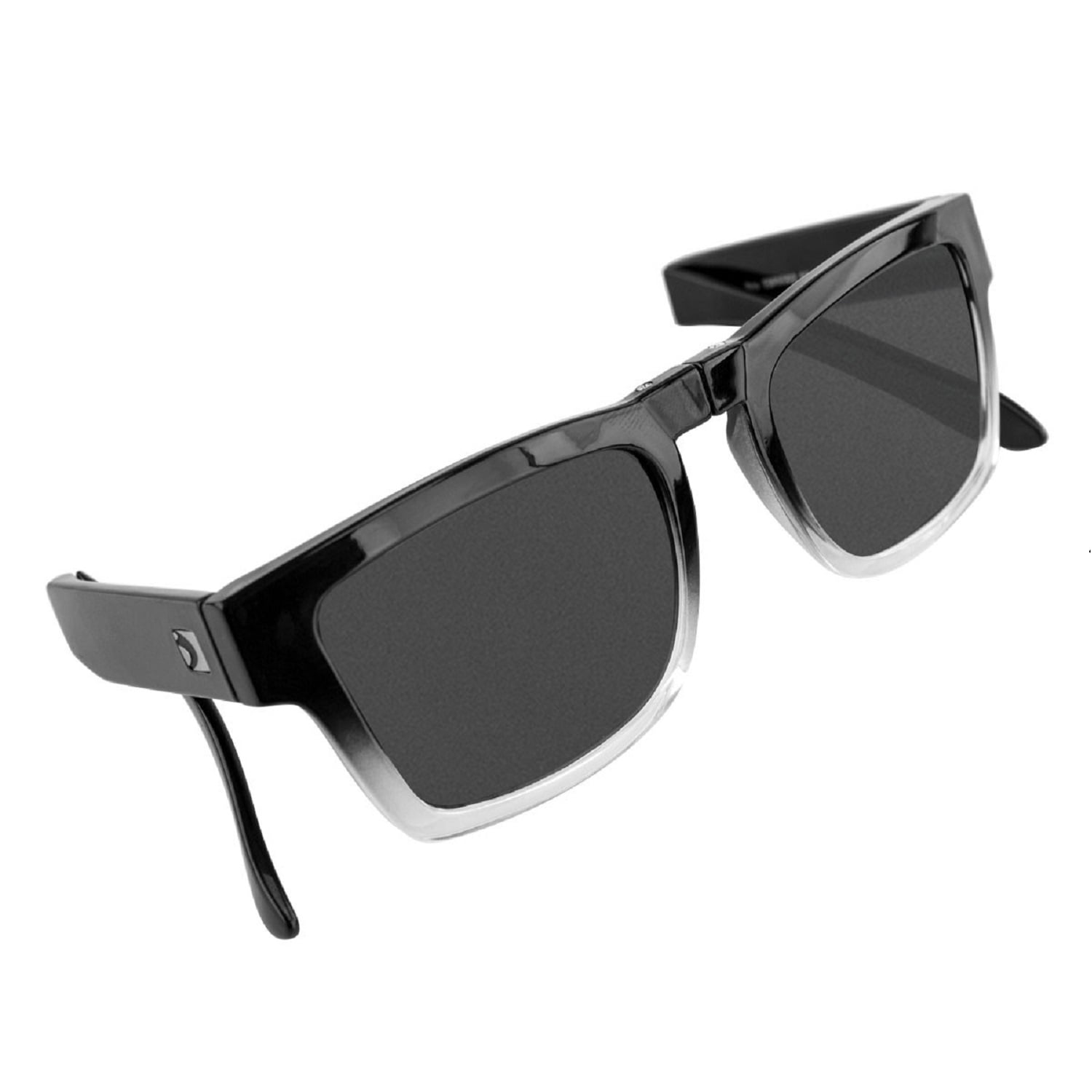 Brix Folding Sunglasses-Gloss Grad Frame/Smoked Lens - Walmart.com
