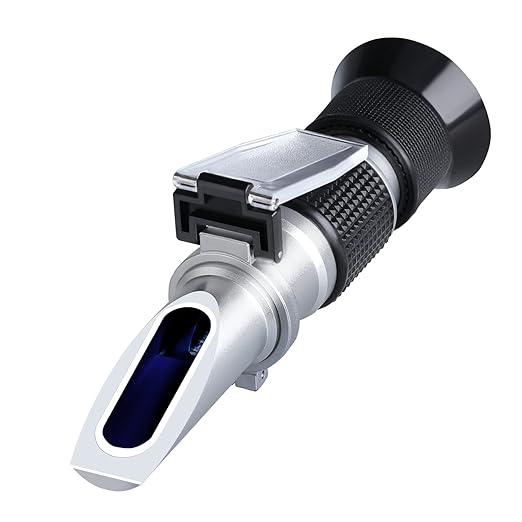 Brix Meter Refractometer 0~90%, Handheld Brix Refractometer, High ...